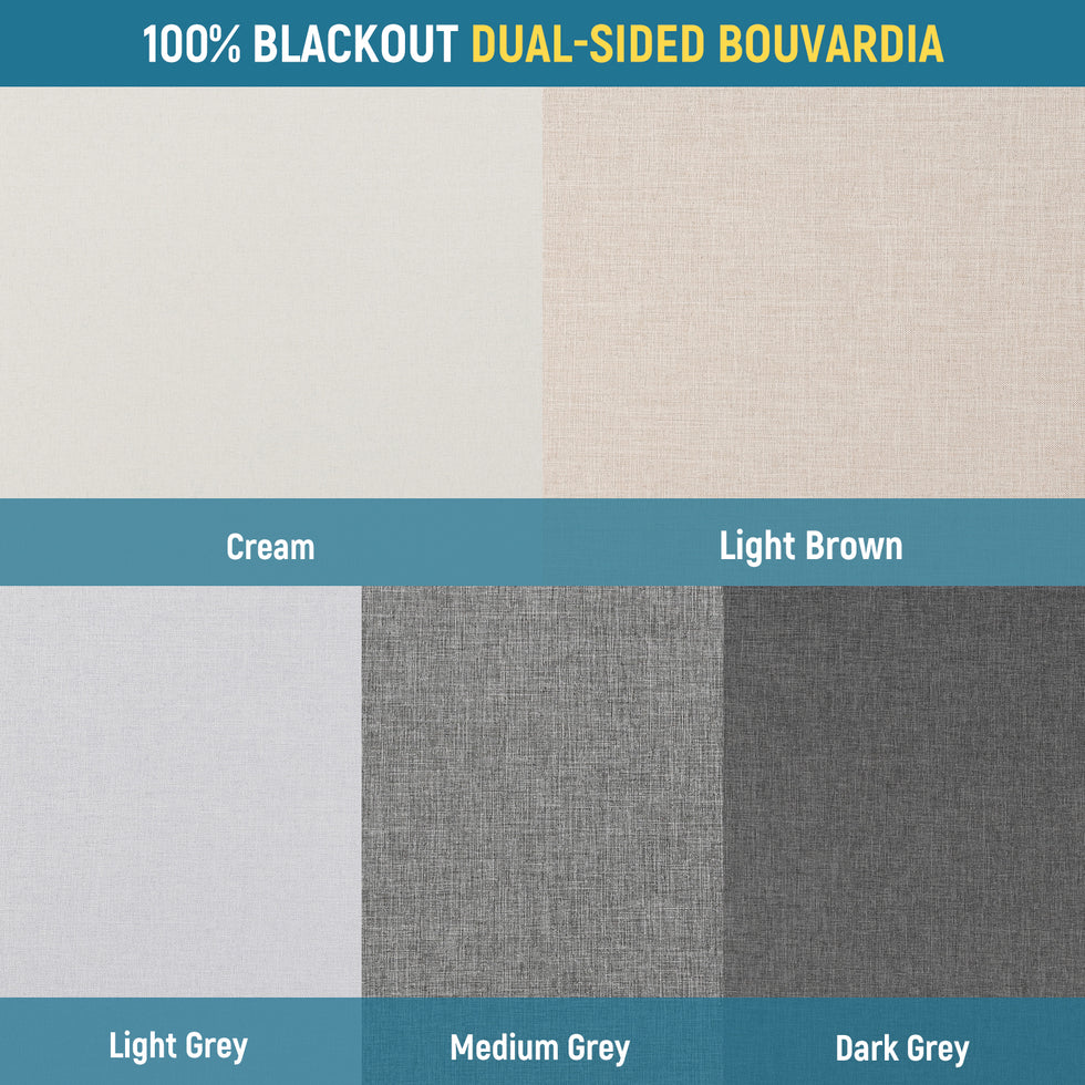 Blackout & Light Filtering Fabric Samples – SmartWings