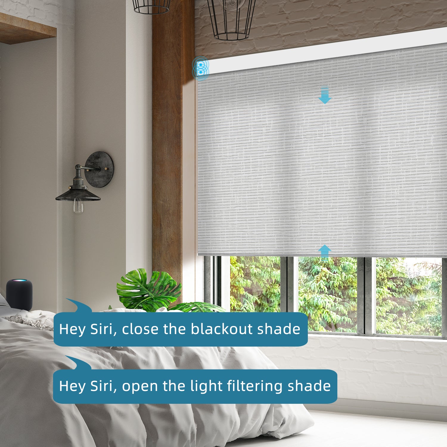 SmartWings Motorized Dual Shade Harmony Duo Plus