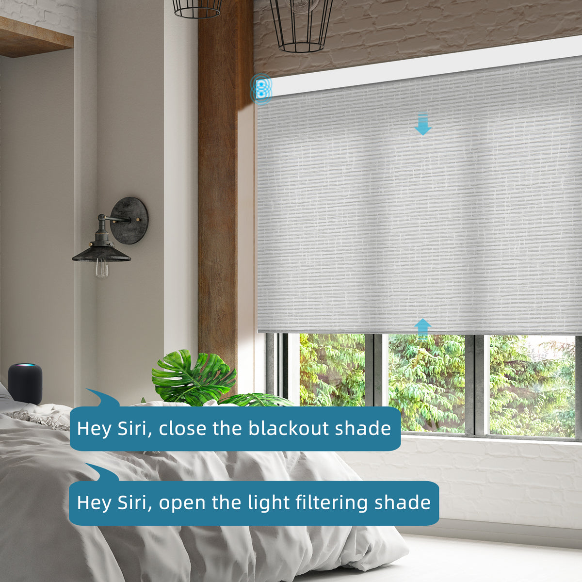 SmartWings Motorized Dual Shade Harmony Duo Plus