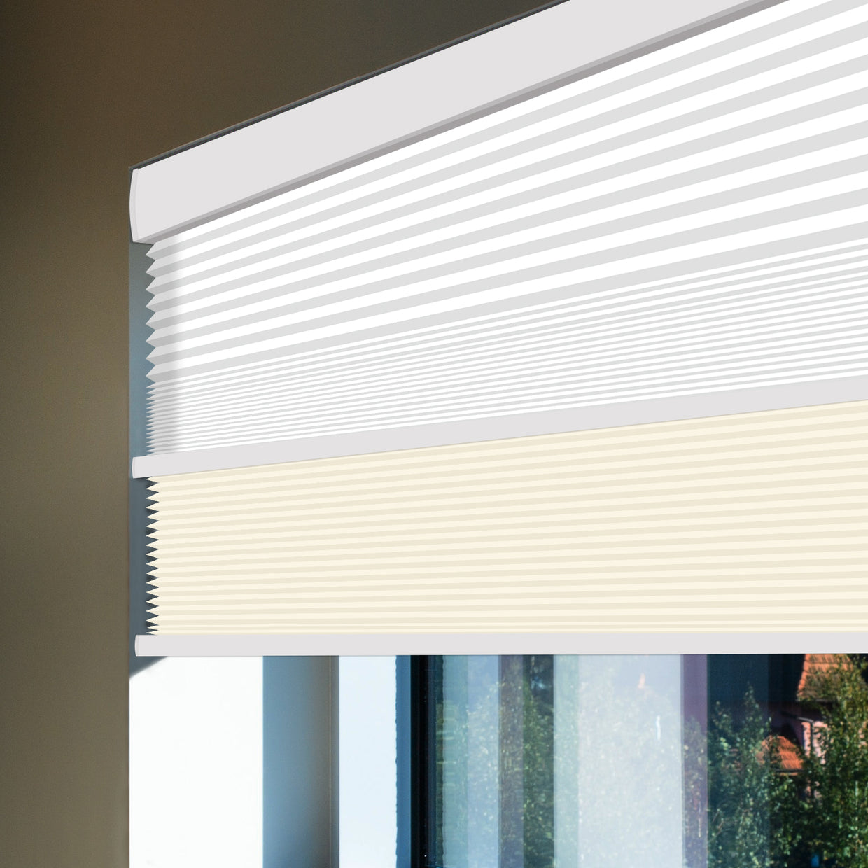 Motorized Day/Night Cellular Shades Nowa - SmartWings