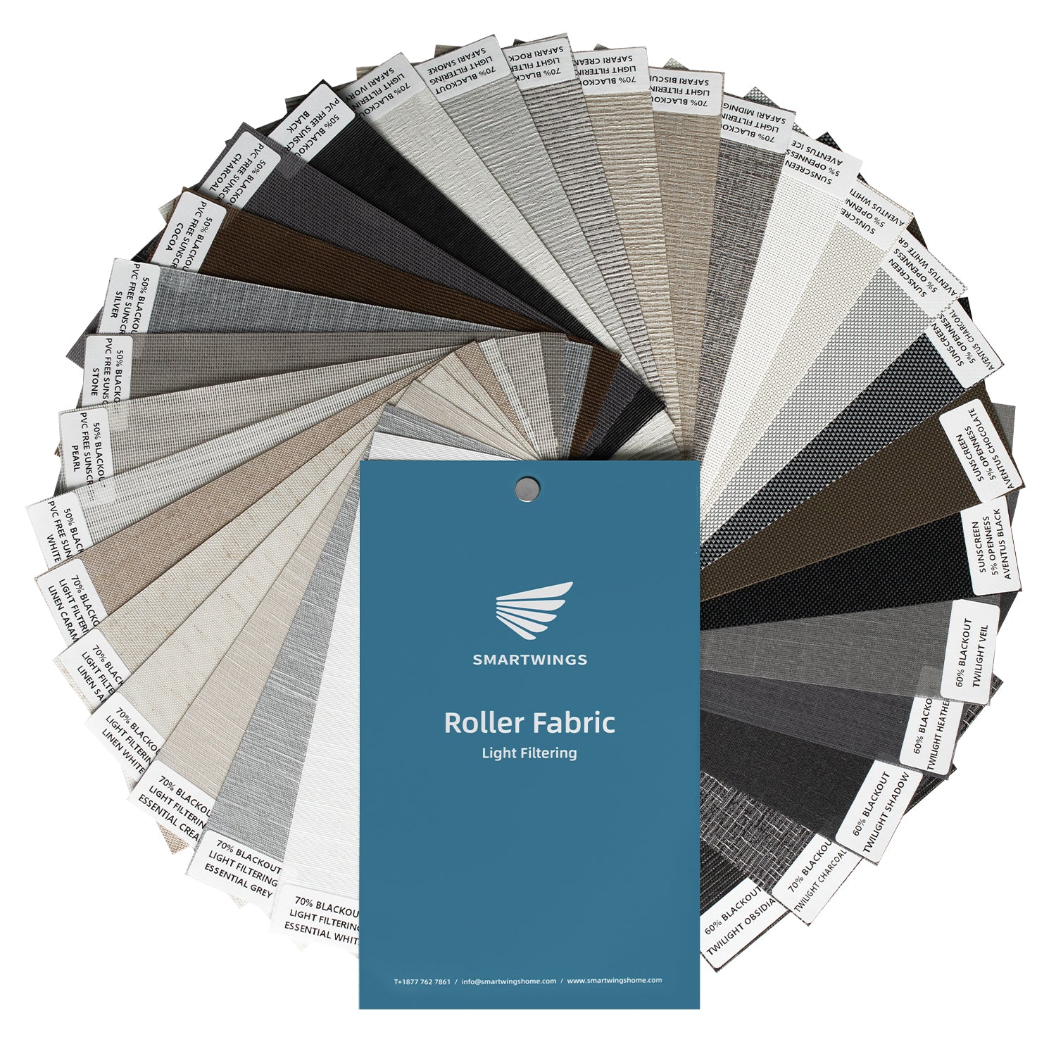 Light Filtering Fabric | Light Filtering Curtains – SmartWings