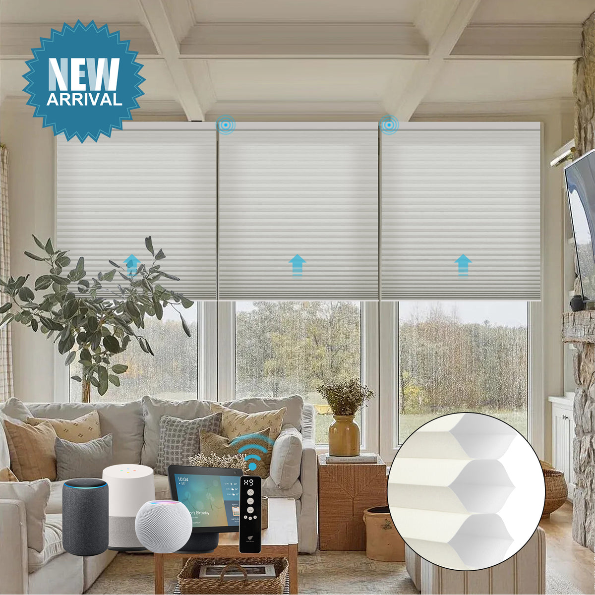 Smartwings Electric Cellular Shades - Best Cellular Shades for You ...