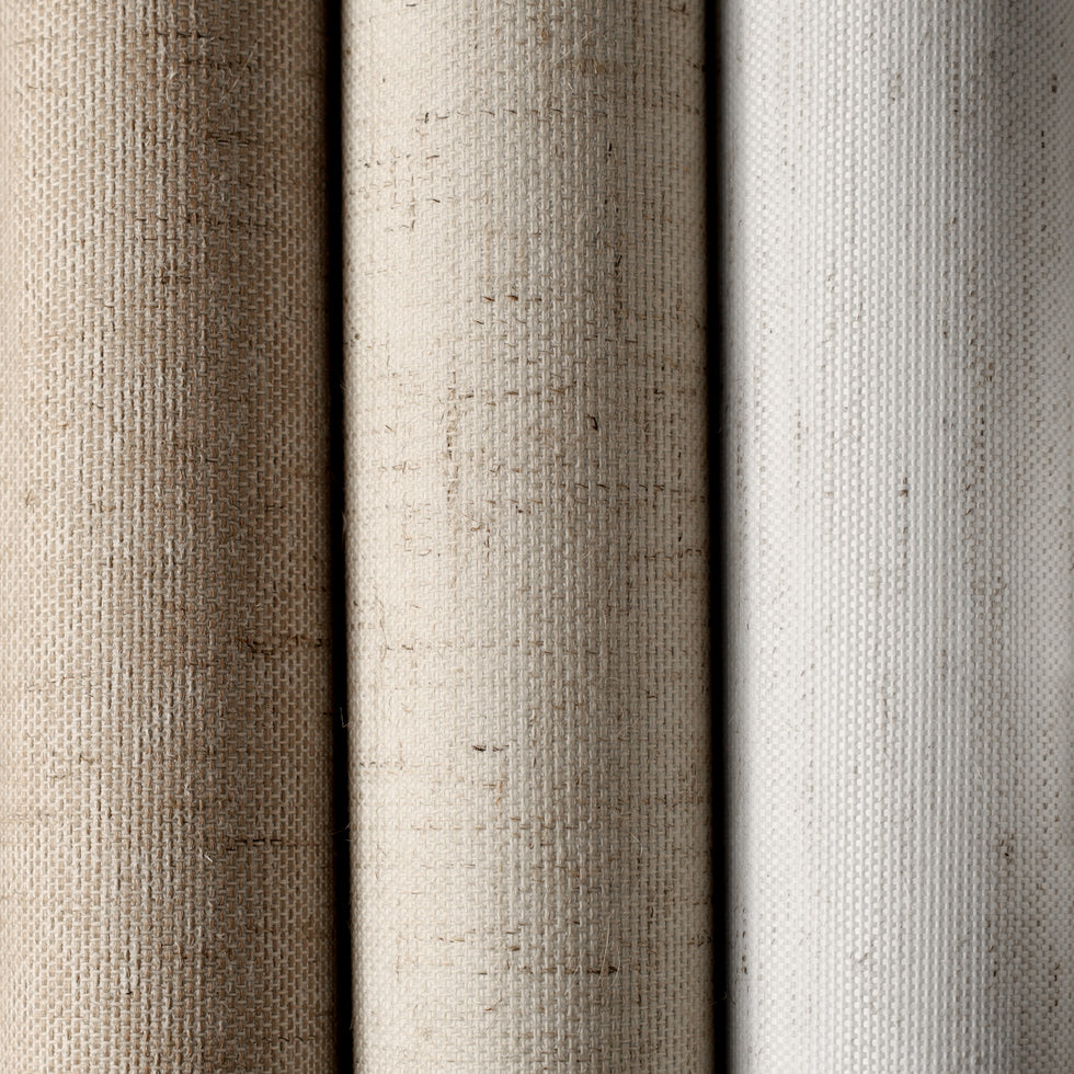 Linen Roller Shades 100% Blackout Light Filtering – SmartWings