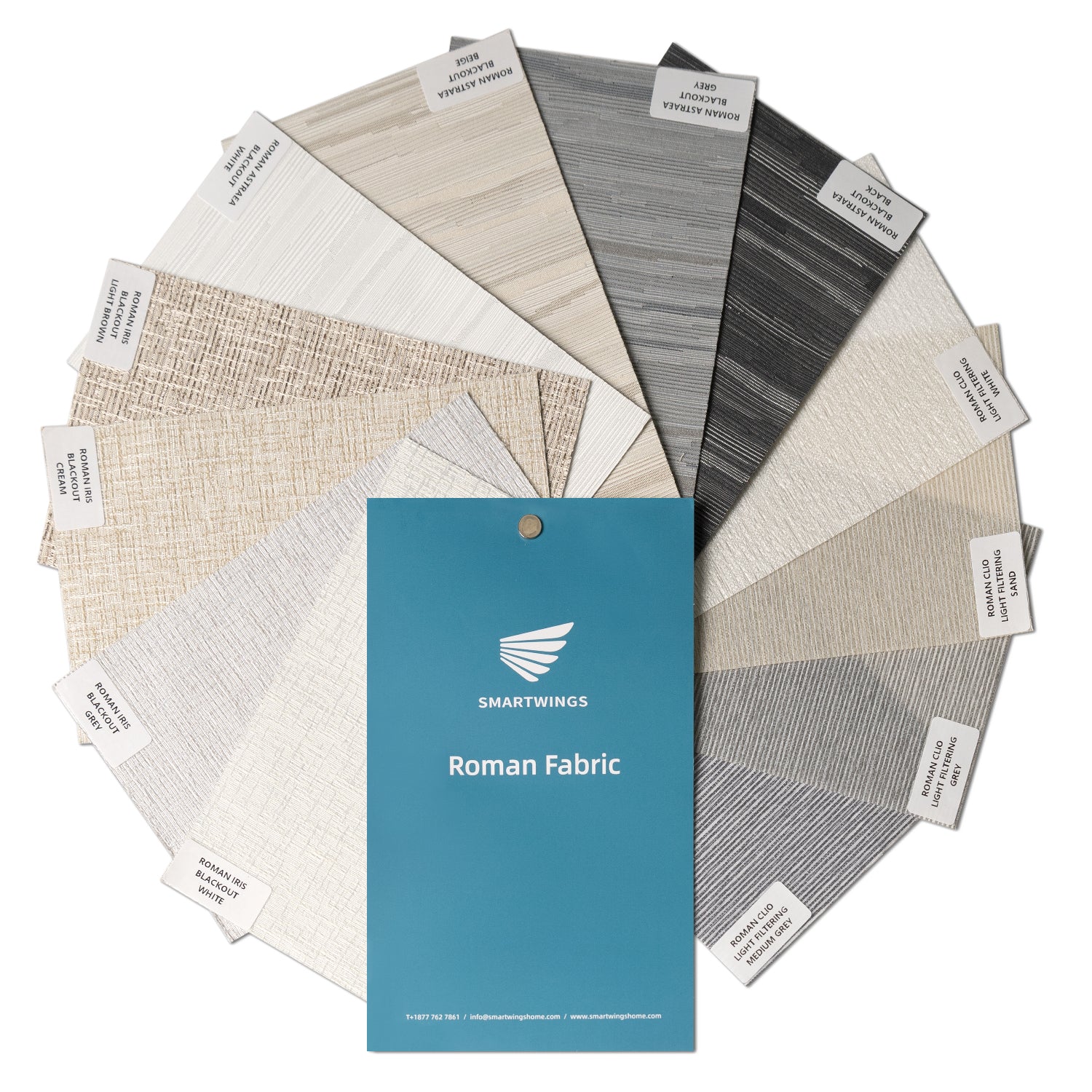 Fabric For Roman Shades – SmartWings
