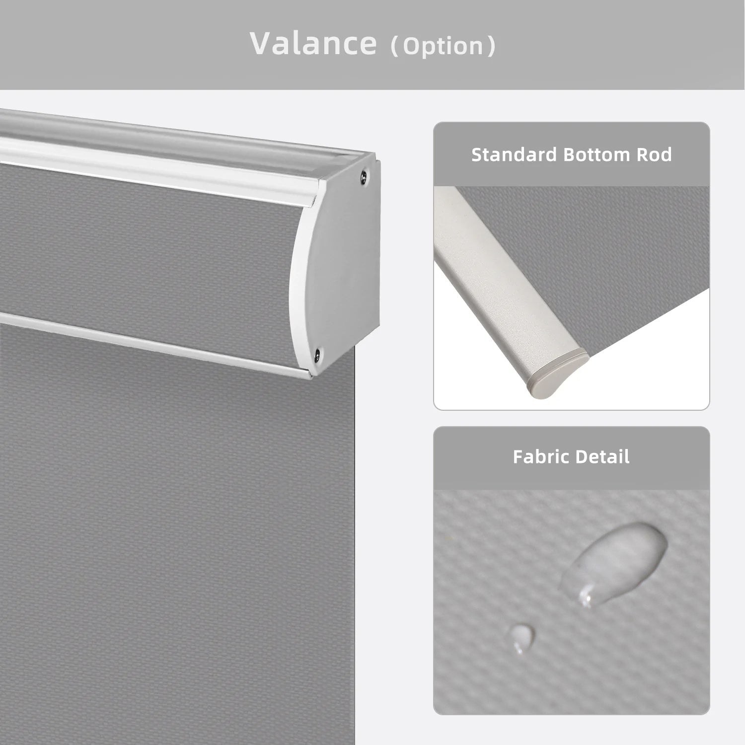 SmartWings Motorized Roller Shades Vinyl 100% Blackout